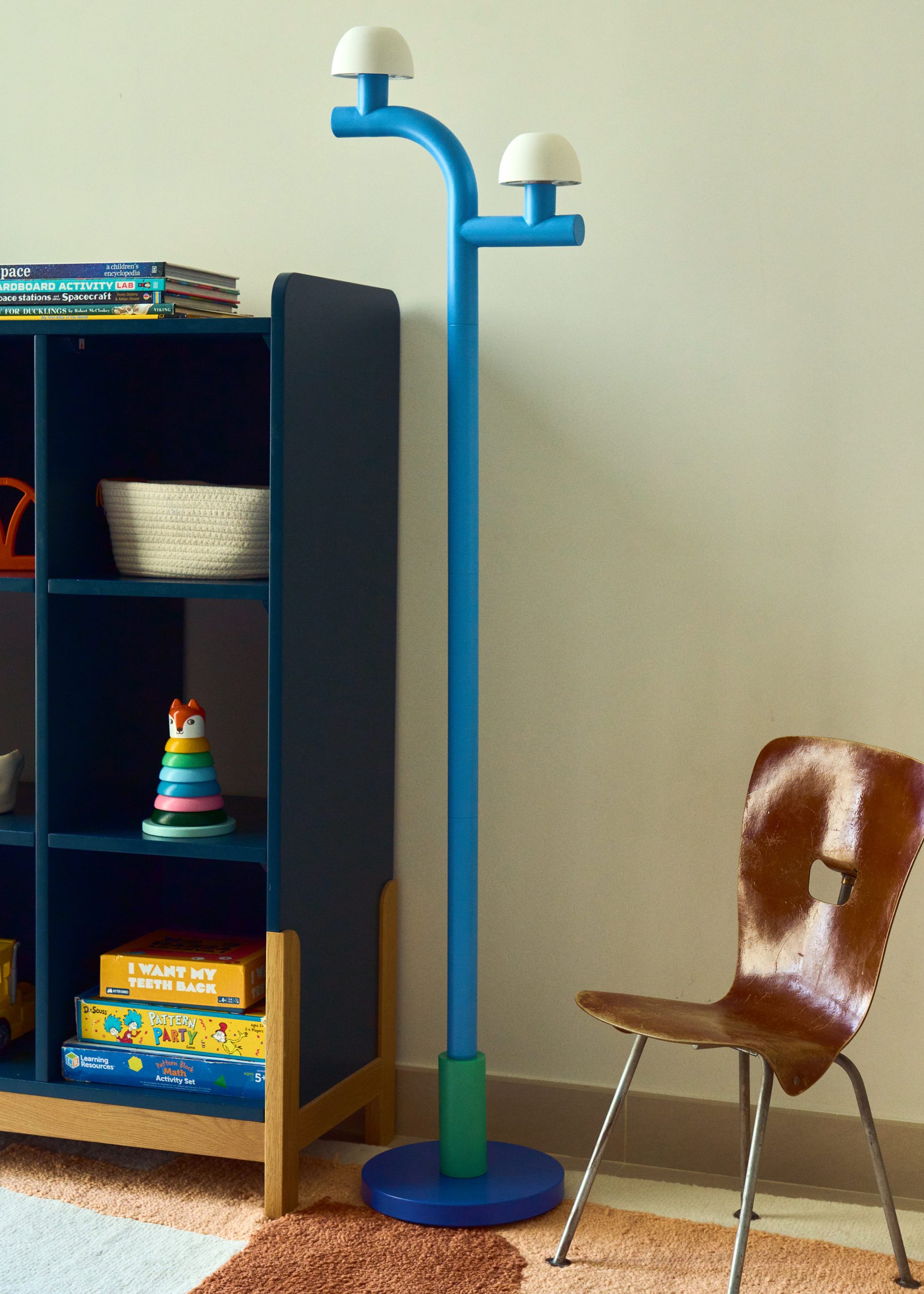 Mr. Johns Goods Blue Woaw Floor Lamp Object – Flying Solo NYC